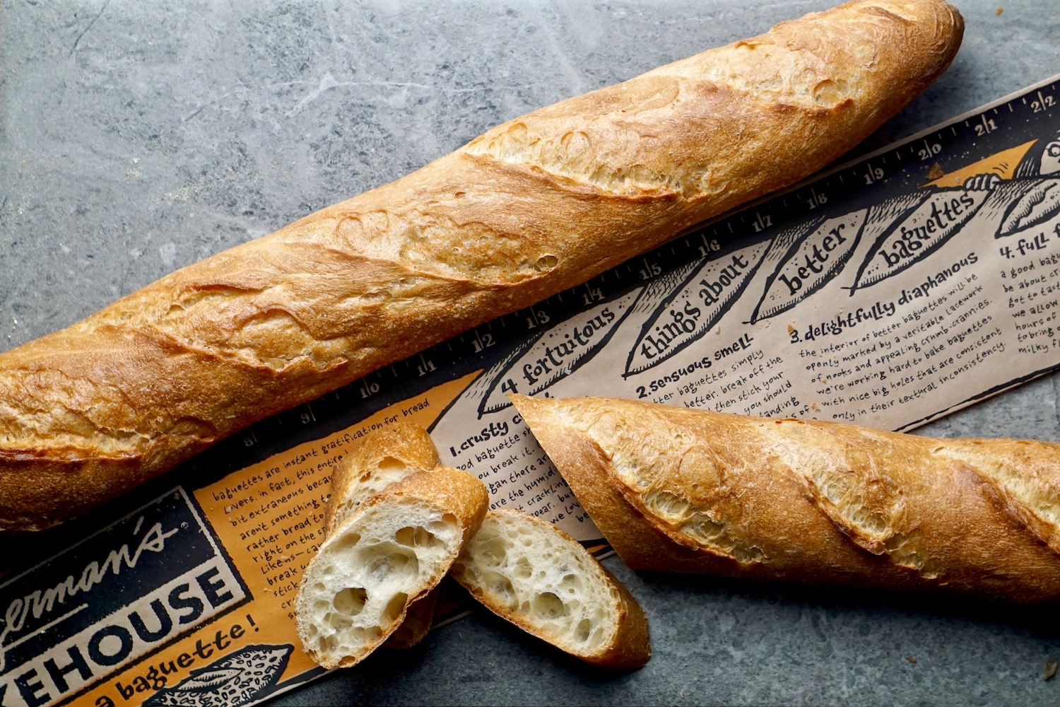 Bakehouse Baguette Basics - BAKE! with Zing blog