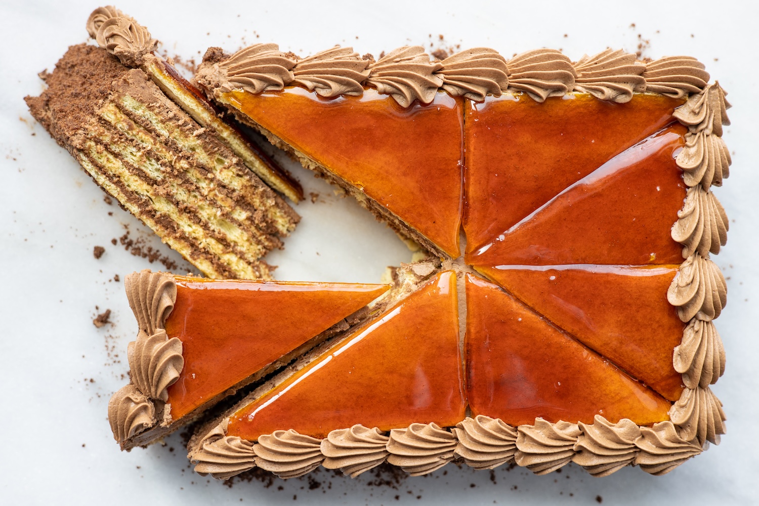 Dobos Torta - BAKE! with Zing blog